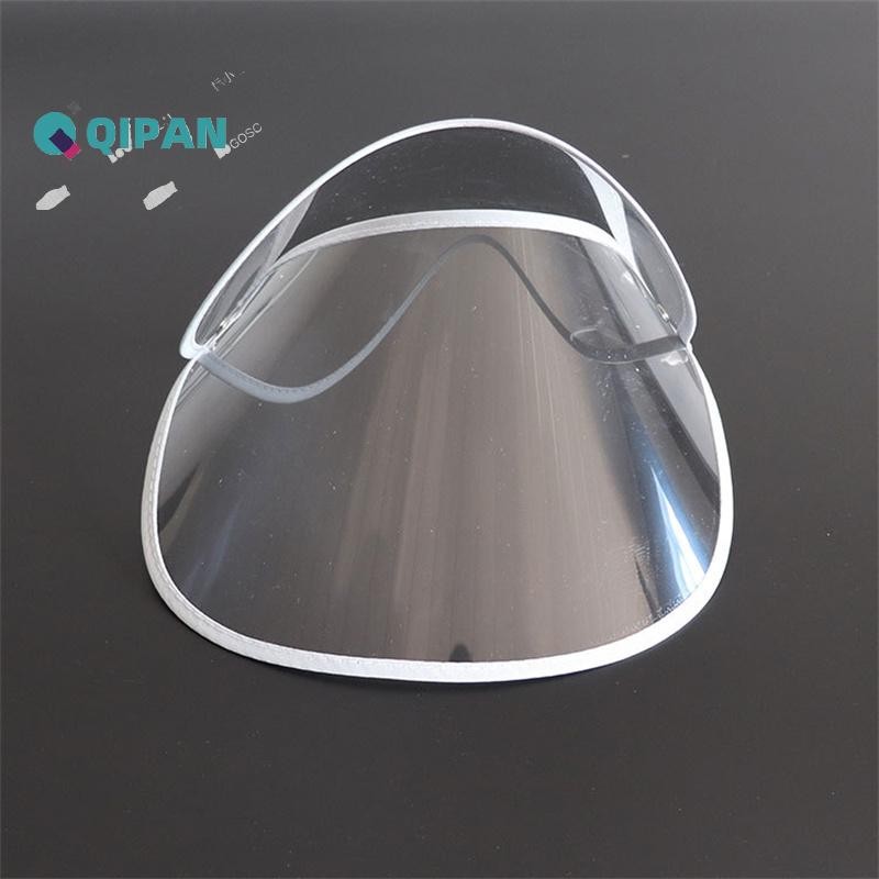 [QIPAN] Protective Cap Replaceable Hat Brim Clear Hood Raincoat Jacket ...