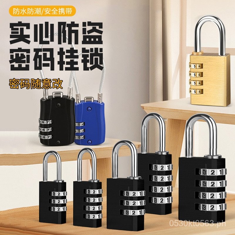 Outdoor Suitcase Key Cabinet Gym Combination Lock Padlock Dormitory ...