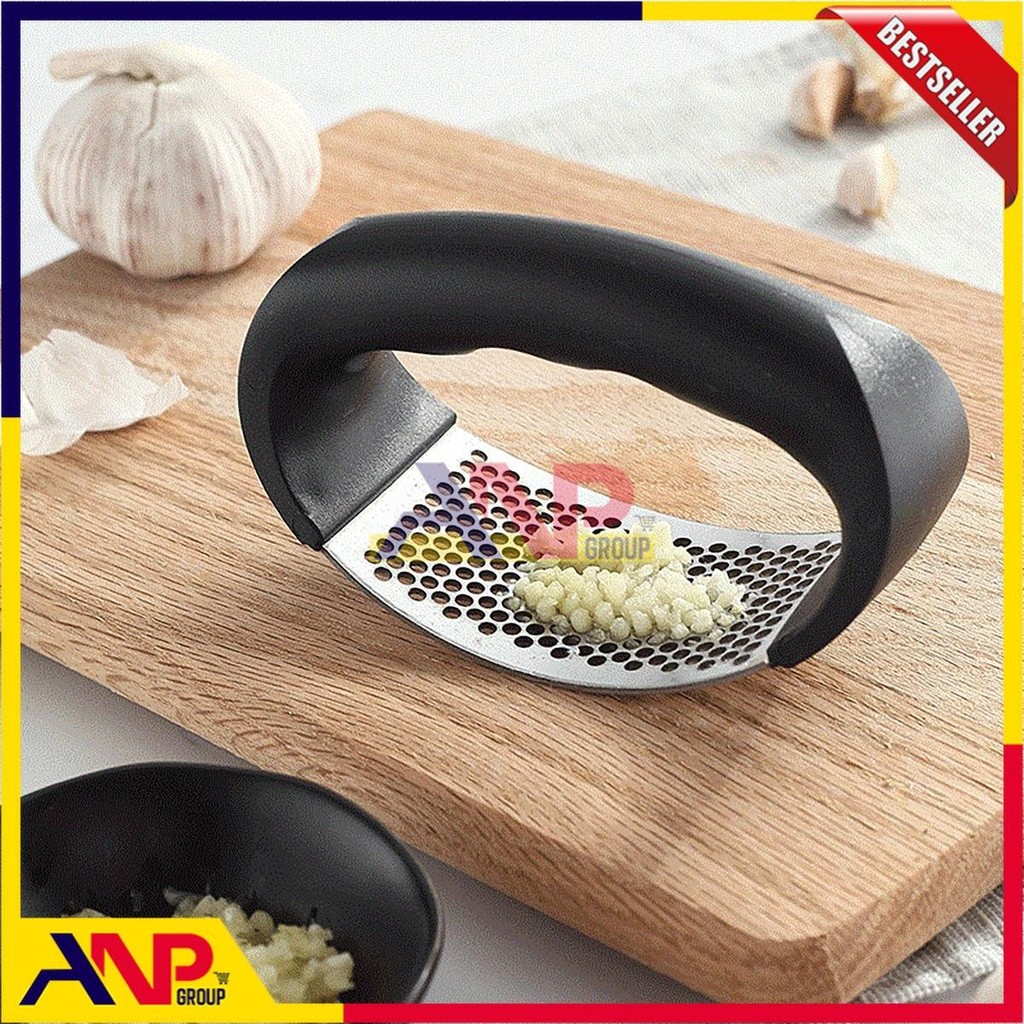 ANP88 Stainless Steel Manual Garlic Crusher / Simple Onion Crusher ...