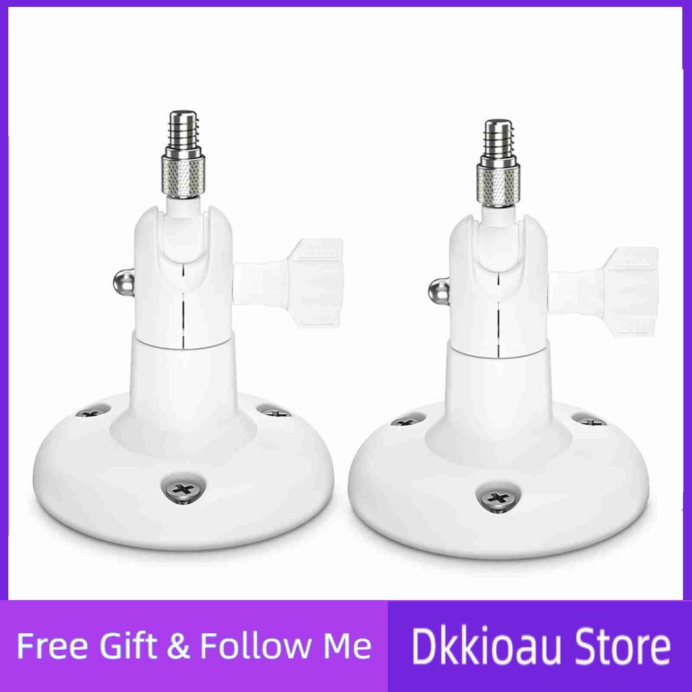 Dkkioau Security Camera Wall Mount Bracket 360 Degree Indoor Outdoor ...