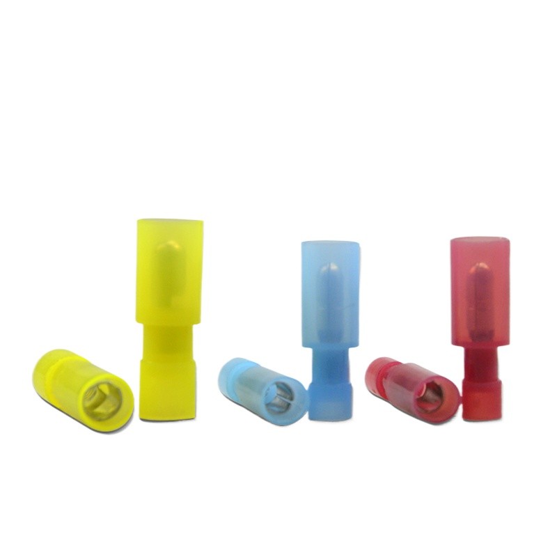 Bullet Plug Terminal Nylon Male Female Wire Butt Connector MPDFRD ...