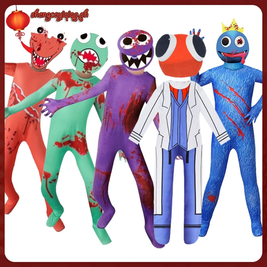 Roblox Anime Gaming Rainbow Friends Cosplay Kid's Halloween Party ...
