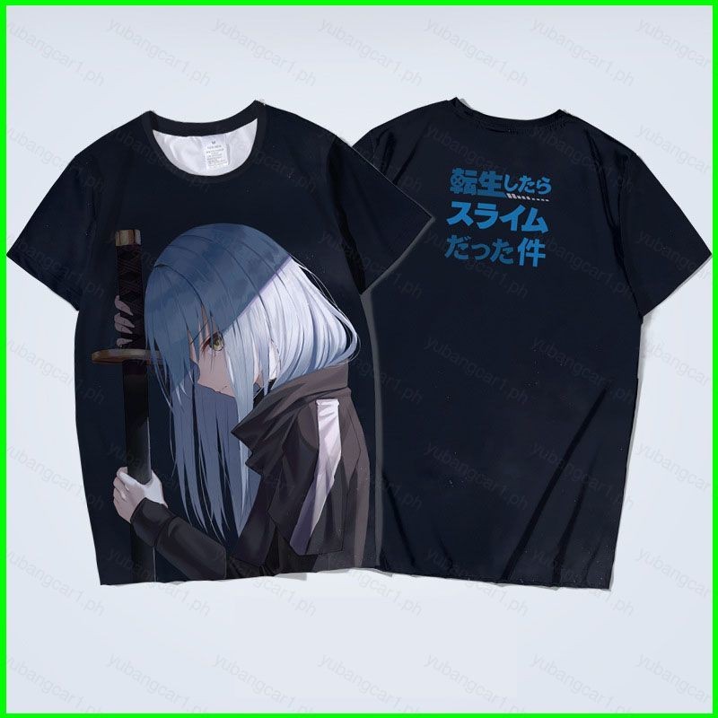 YB1 Got Reincarnated as a Slime Rimuru Tempest T-shirt Short Sleeve ...