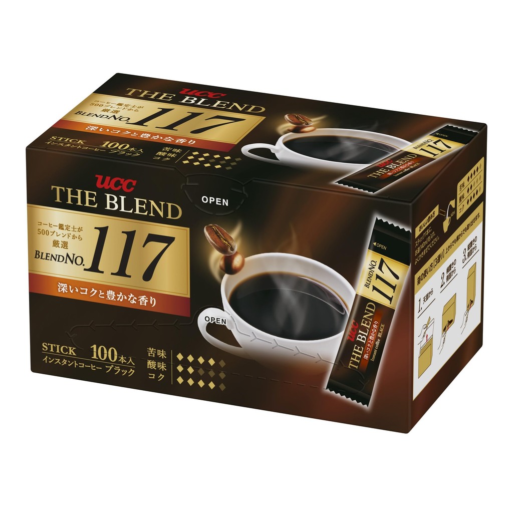 UCC The Blend 117 Stick Coffee 100pcs [Instant Coffee] [Exclusive ...