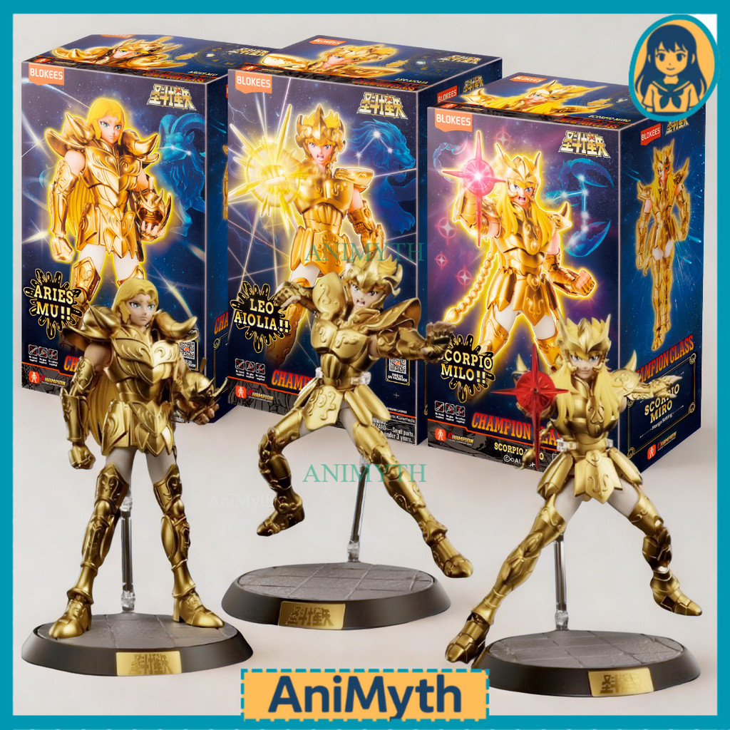 Blokees Saint Seiya Champion Class Aries Mu Anime Figure Masami ...
