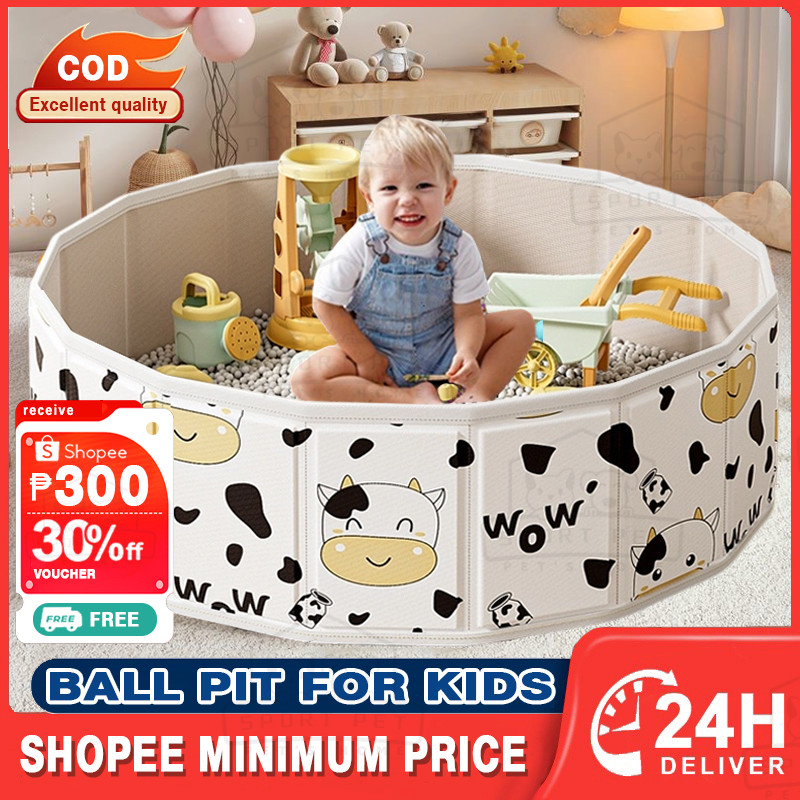 Foldable & Portable Ball Pit For Kids Sensory Play Swimming Pool For ...