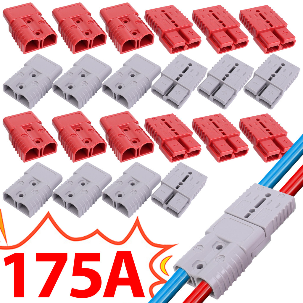 175A Forklift Battery Charging Plug Power Connector Flame-retardant PC ...