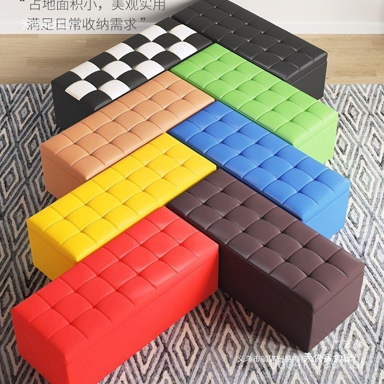 Rectangular Shoe Changing Bench for Entryway, Fitting Room, Home ...