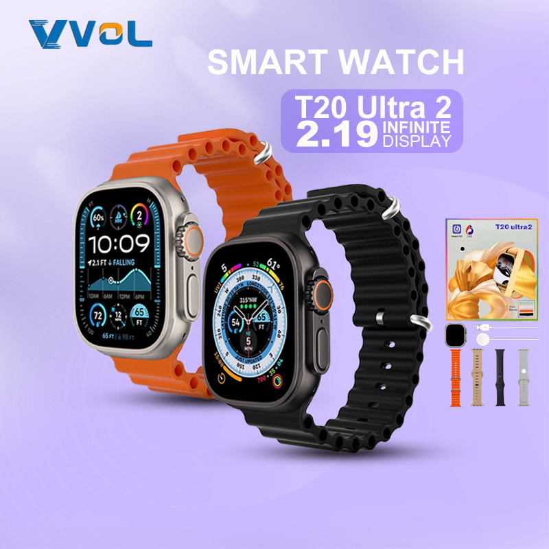 VVOL T20 Smartwatch Ultra 2 | 2.19"Screen | Sports Fitness | Bluetooth ...
