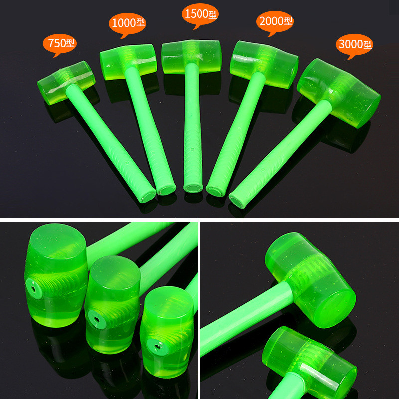 Small Rubber Mallet Transparent Rubber Hammer for Tile Installation ...