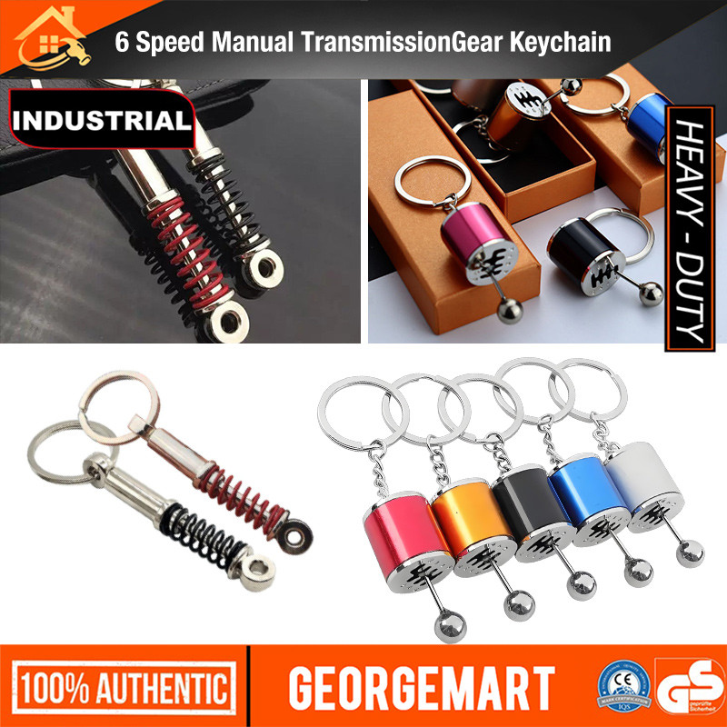 Gear Box Keychain for Imitation 6 Speed Manual Car-styling keyring Gear ...