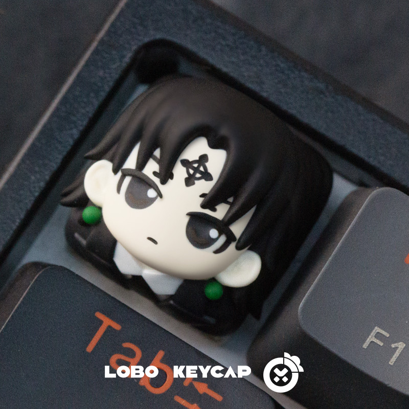 HUNTER×HUNTER Keycap Cute Cartoon MX Switch 3D Creative Mechanical ...