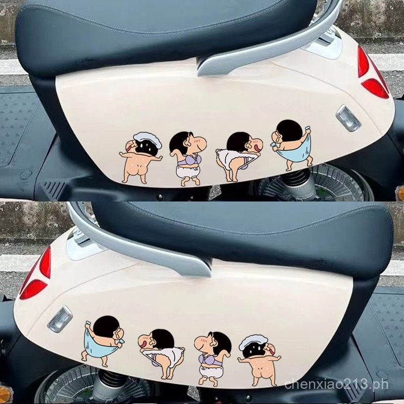 New Crayon Shin-chan Butt Car Body Decoration Electric Motorcycle ...