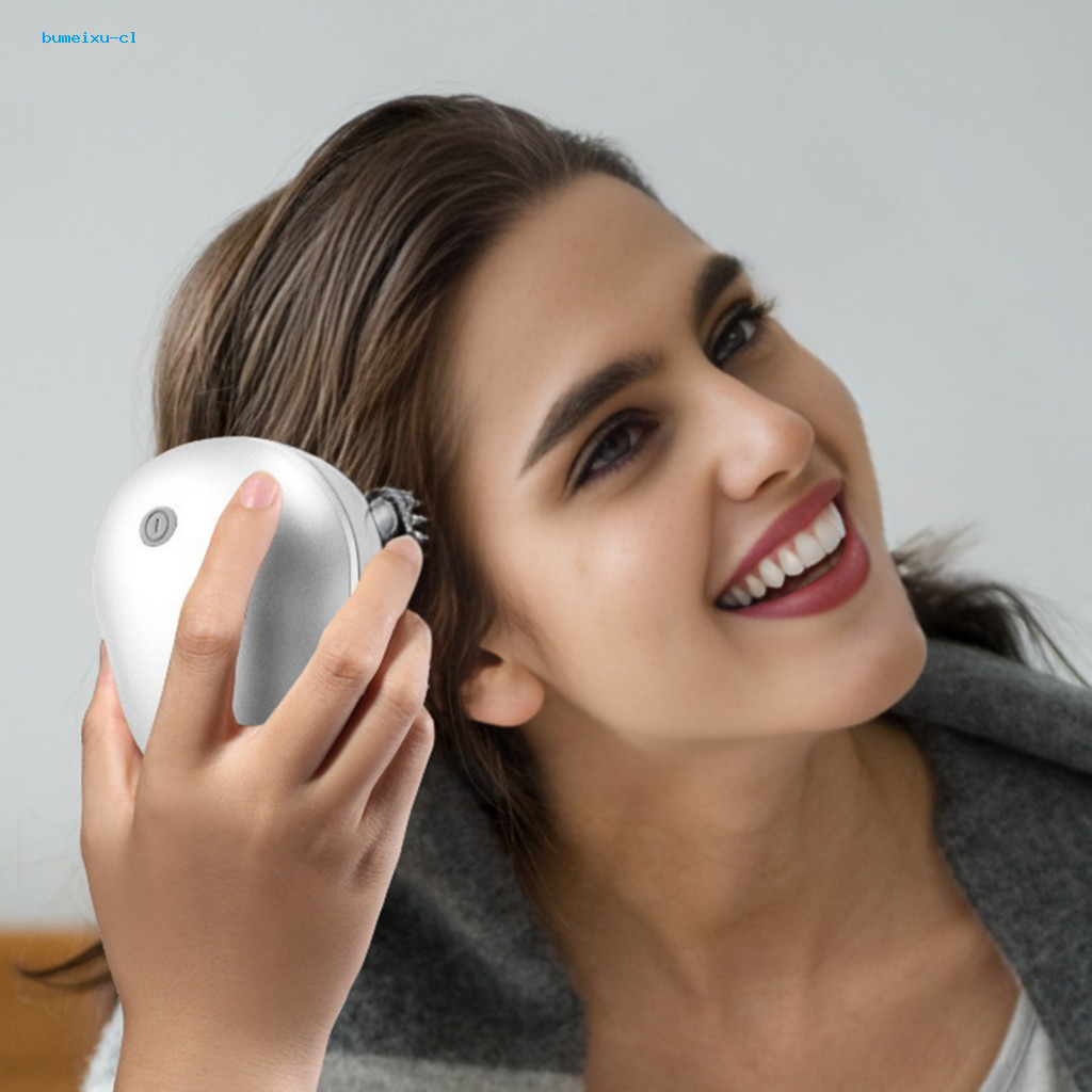 Bu Rechargeable Head Massager Shower-friendly Scalp Massager ...