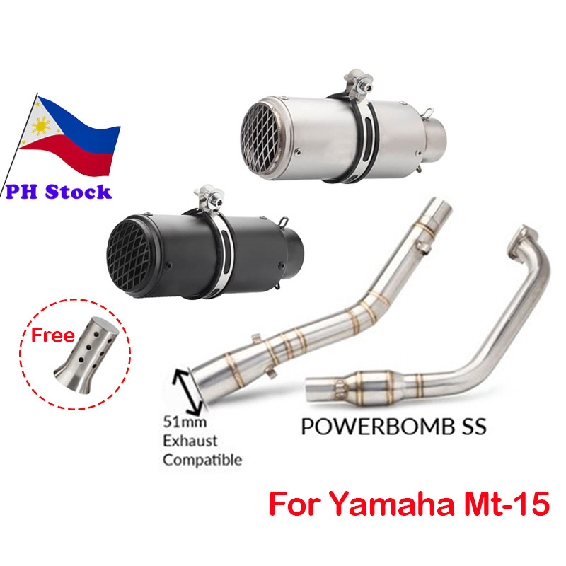 REYGEAKT For Yamaha Mt15 Mt 15 Sc Project Full Exhaust System Elbow ...