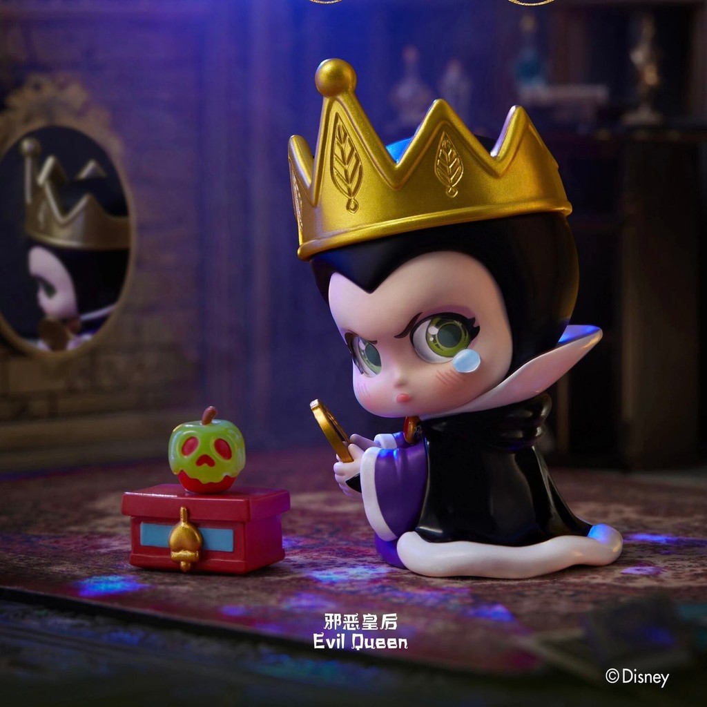 Disney Villains Born to Disobey Series Blind Box Figurines Queen Witch ...