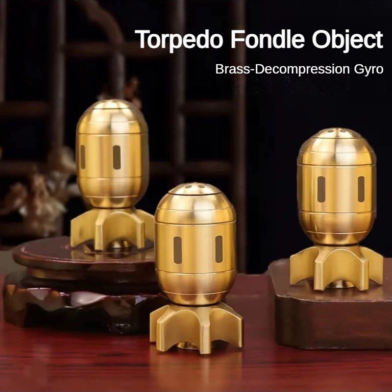 Pure Brass Stress Relief Torpedo Copper Torpedo Simulation Torpedo ...