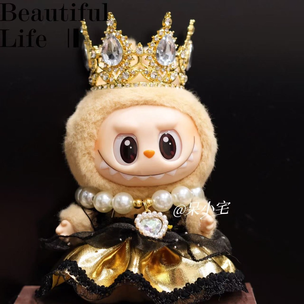 One Two Three Generation labubu labubu Front High-Energy Baby Clothes ...