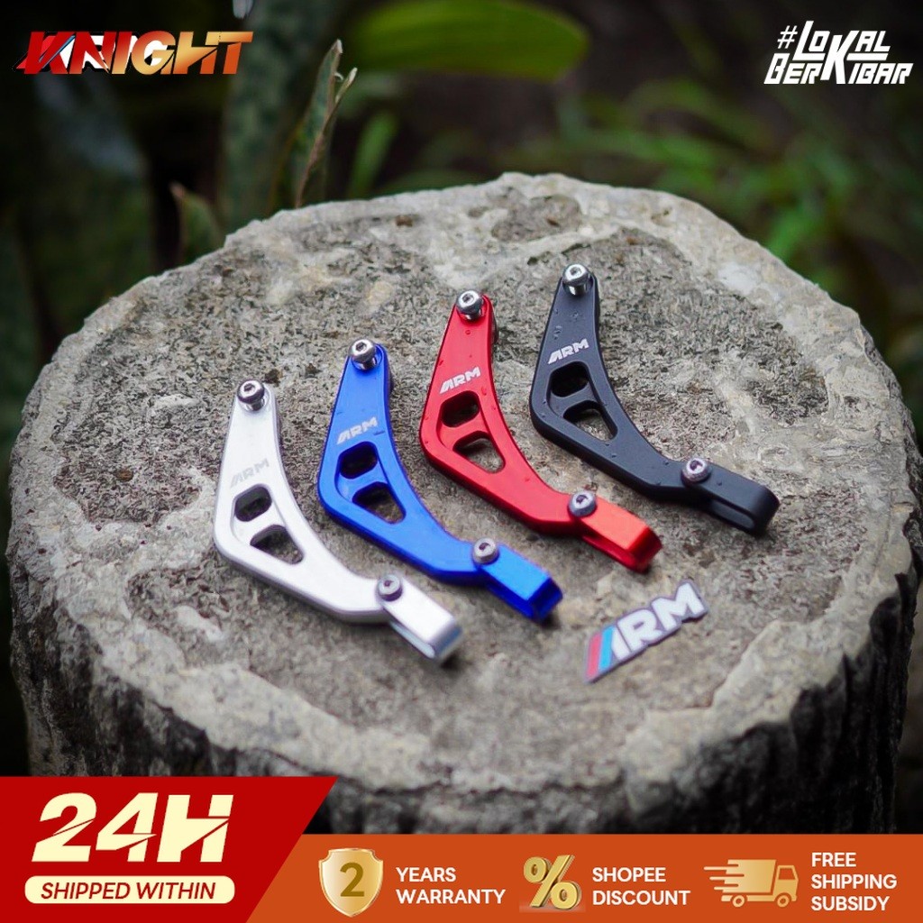 【Local Stock】Arm BRACKET FULL CNC LOWER BRAKE CABLE (For Honda Click ...