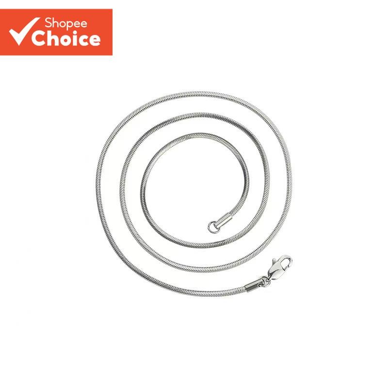 Snake Bone Titanium Steel Necklace Men Trendy Unique Design Chain Women ...
