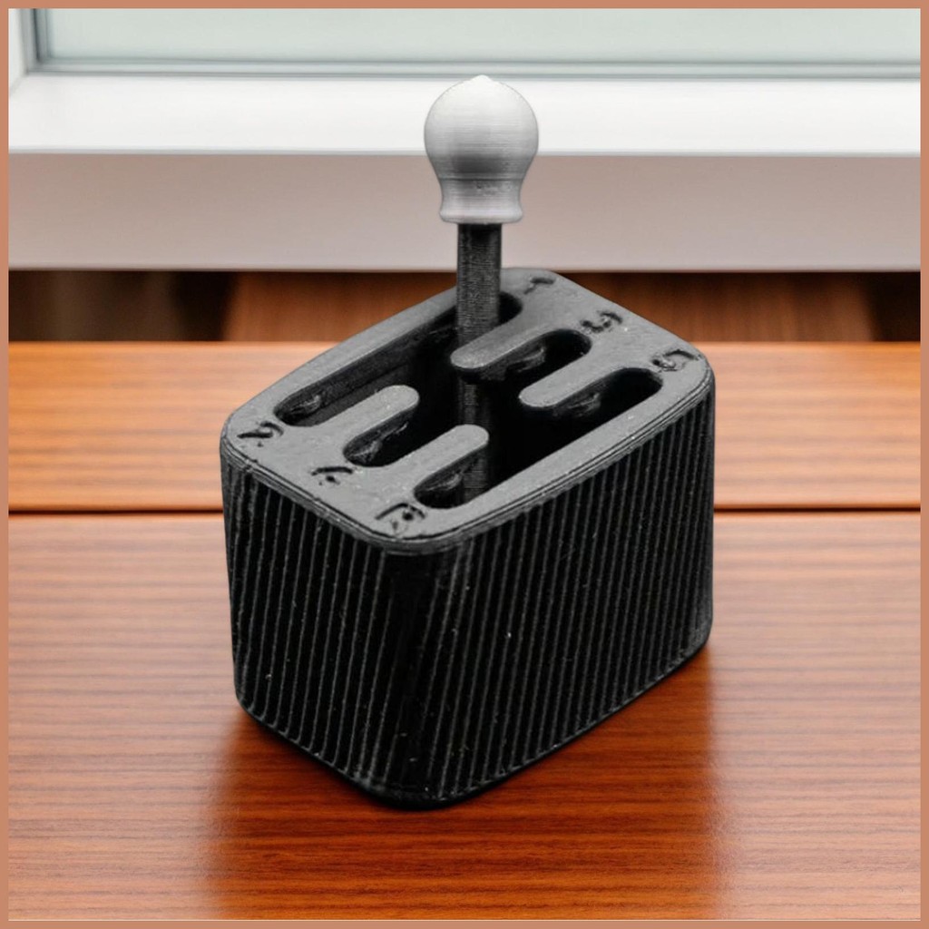 Gear Shifter Fidget Toy 3D Printed Manual Gear Shift Hand Relax Toy ...