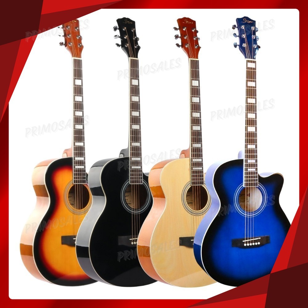 Smiger 40" Acoustic Guitar (GA-H15) – Perfect First Guitar for Learning ...