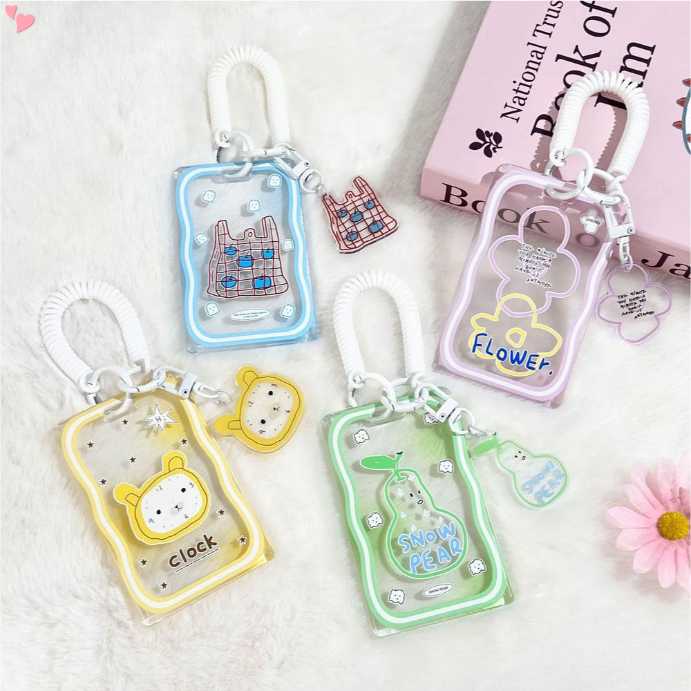 Sliding Transparent Card Case, Student Name Tag, Campus Card Holder ...