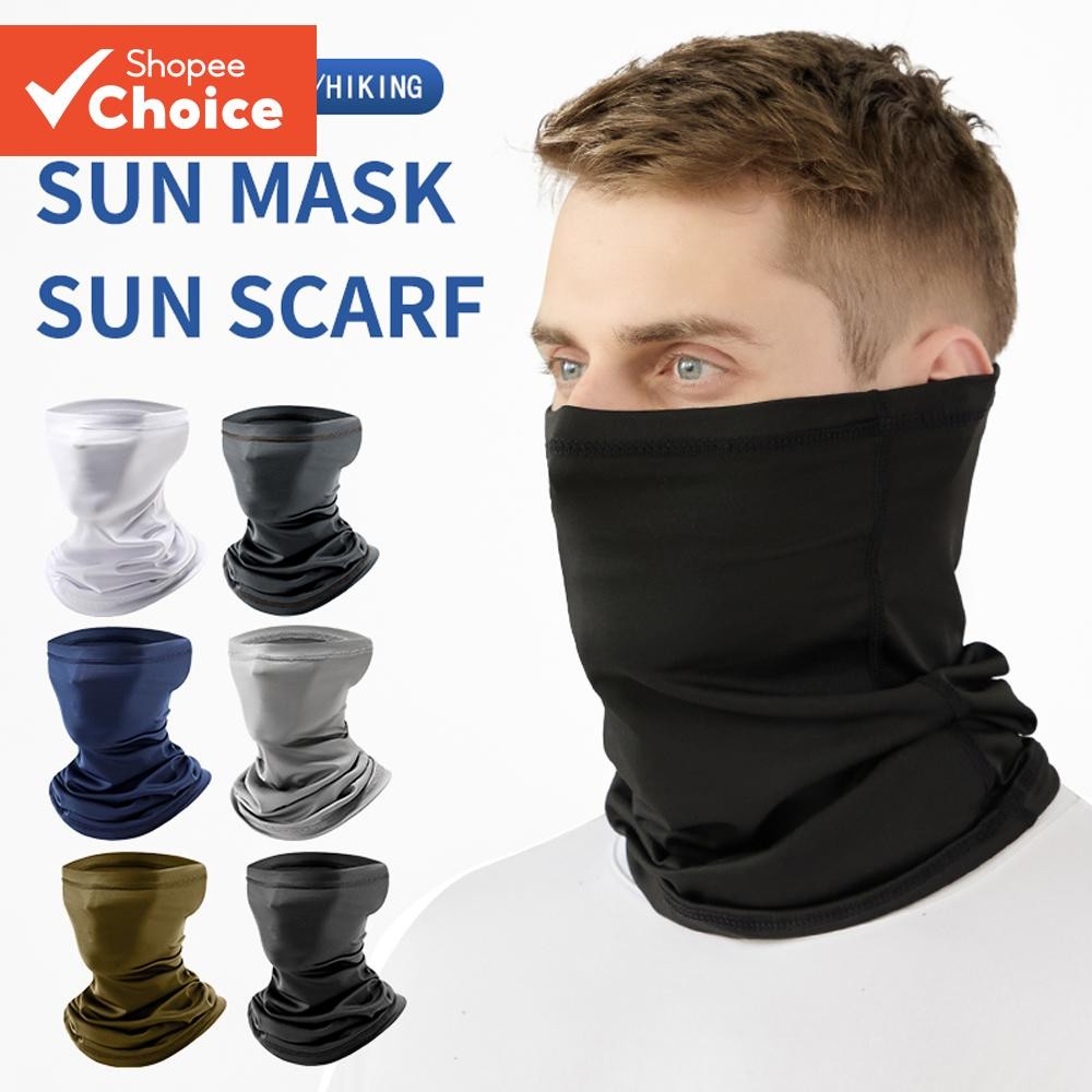 UV Protection Face Mask Breathable Neck Gaiter for Cycling Versatile ...