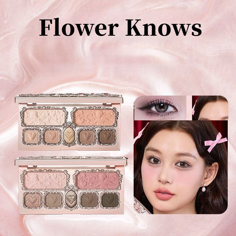 Flower Knows Strawberry Cupid Eyeshadow Disc Brightening And Repairing ...