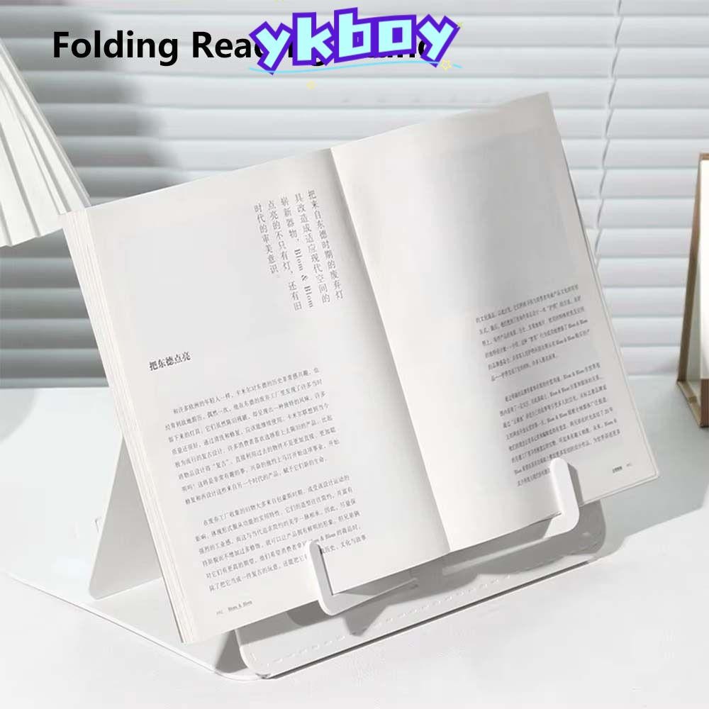 YKBOY Reading Rack, Foldable Multi-Function Folding Reading Stand ...