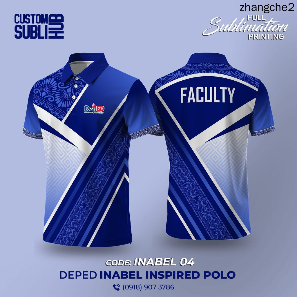 2025 New DEPED MATATAG POLO SHIRT FULL SUBLIMATION PRINTING POLO-Shirt ...