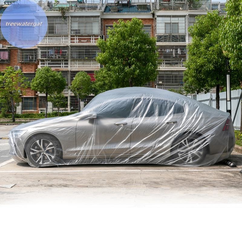 TEGAT Transparent Disposable Transparent Car Clothing Cover Dustproof ...