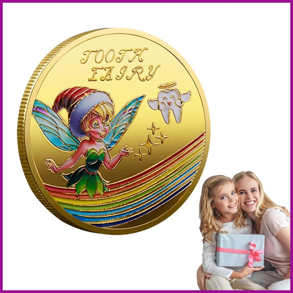 Fairy Collectible Coin Double-Sided Lost Teeth Reward Coin Portable ...