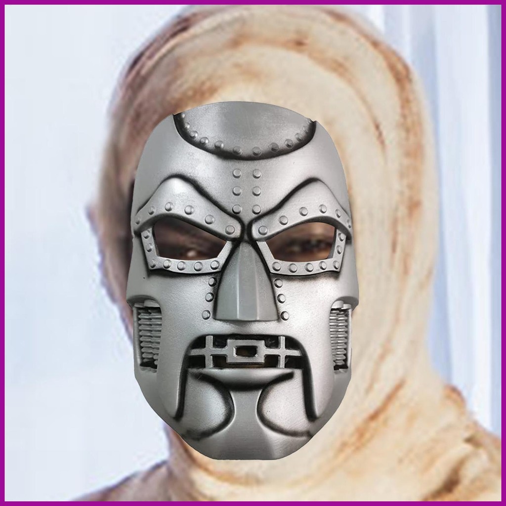 Skull Cosplay Face Prop Skull Face Latex Cover Prop for Cosplay Costume ...