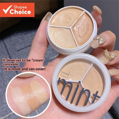 Three Color Concealer To Cover Spots, Acne Marks, Black Eye Circles ...