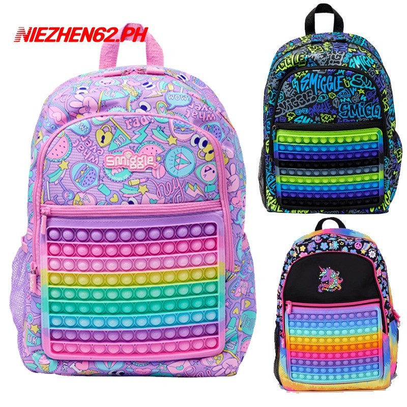 New Smiggle Popem Popit Poppies Classic Backpack Primary children ...