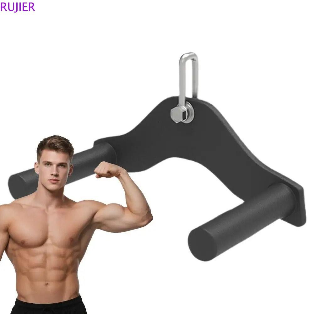 RUJIER Back Muscle Row Handle, 2nd Generation Anti-Slippery Lat Pull ...