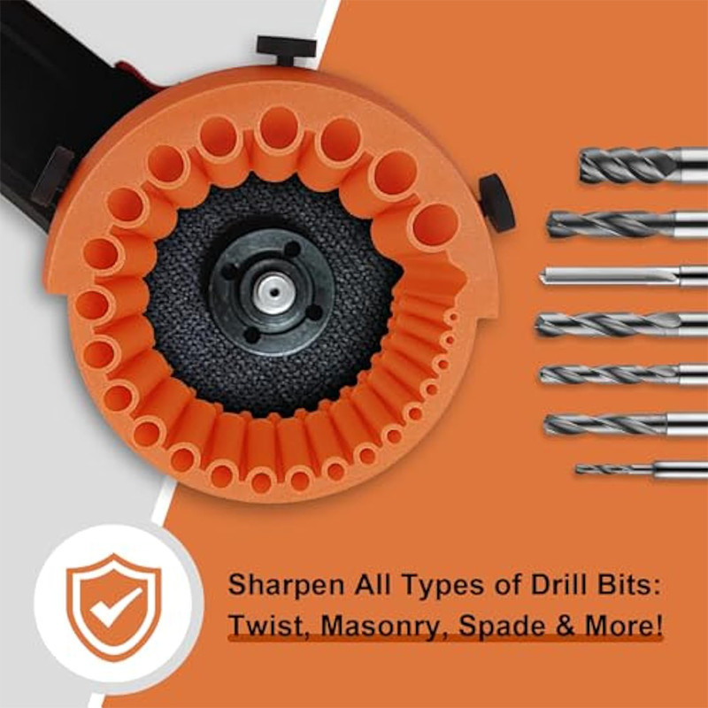 Portable Drill Bit Sharpener Grinding Auxiliary Tool Drill Bit Grinding ...