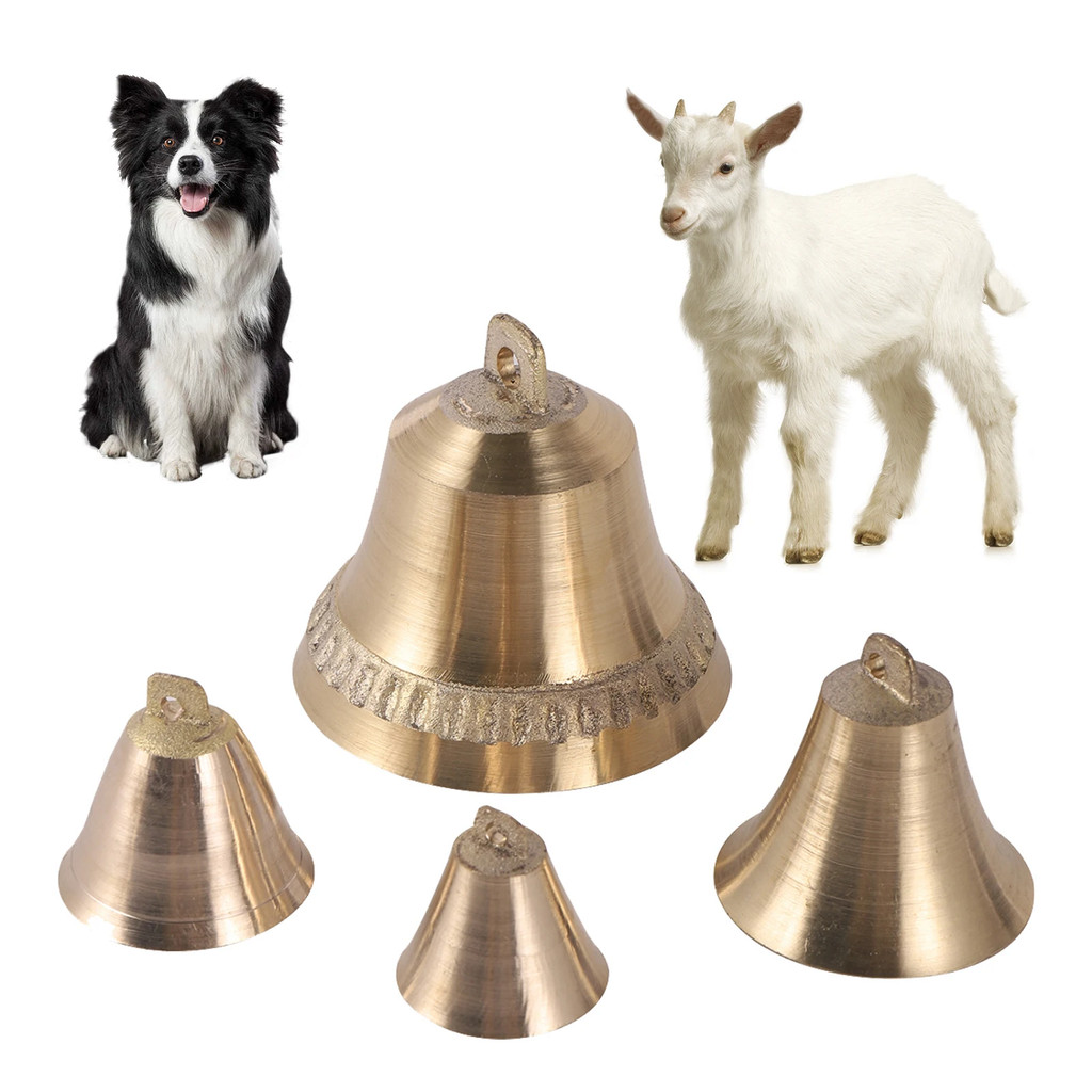 Sheep Brass Bell Livestock Cow Horse Dog Equipment Grazing Bells ...
