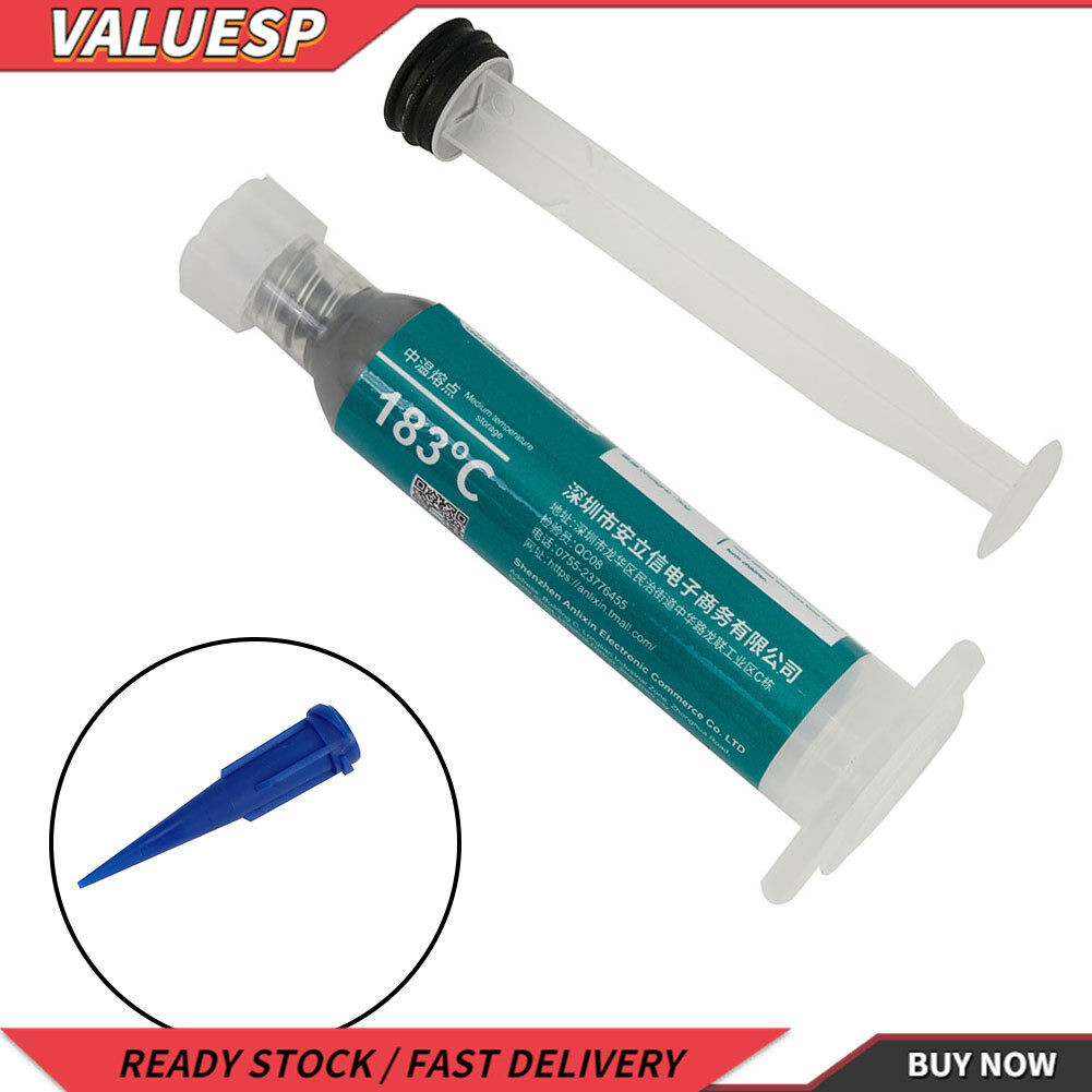 1PCS 30g 50g BGA Tin Solder Paste Leaded WNB 183℃ Sn63/Pb37 Solder ...