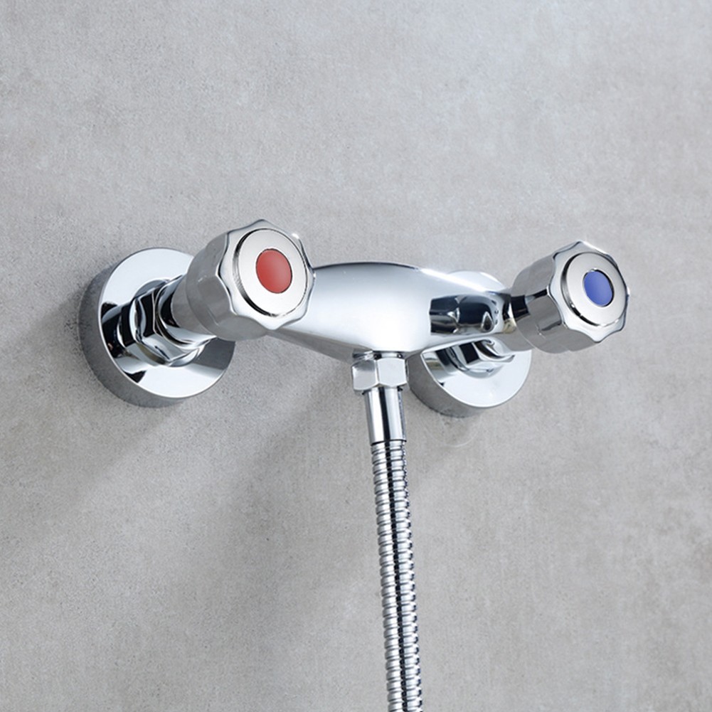 [New Arrival ] Double switch shower faucet hot and cold dual control ...