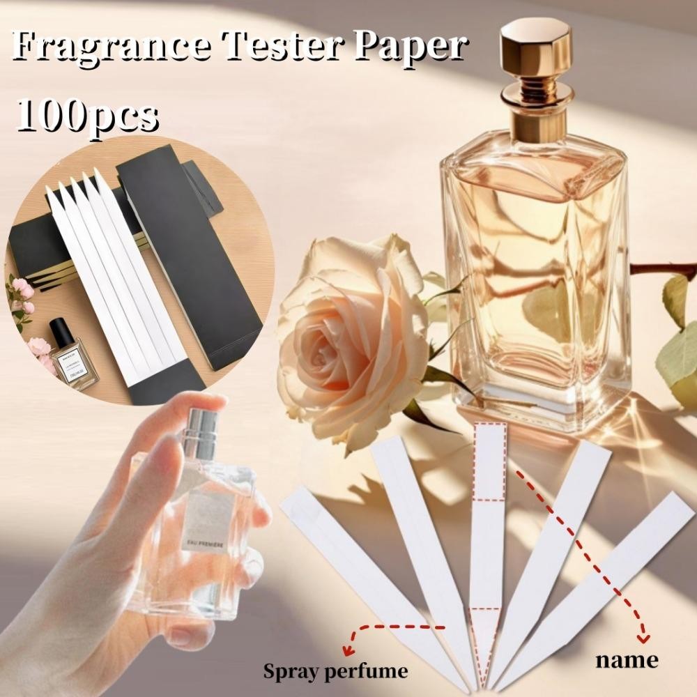 100pcs Fragrance Test Tester Paper Perfume Test Paper Perfume Test ...