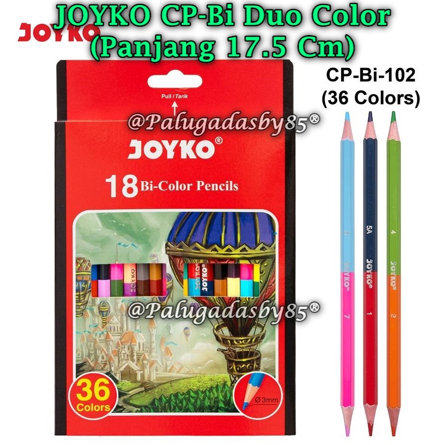 (1 Set of 36 Colors) WHOLESALE JOYKO CP-Bi102 Colored Pencils 36 Colors ...