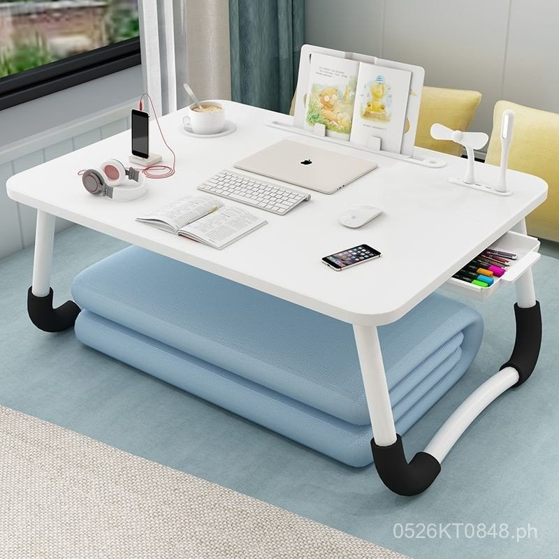 Notebook Bed Dormitory Study Table Folding Sitting Desk Bedroom Small ...