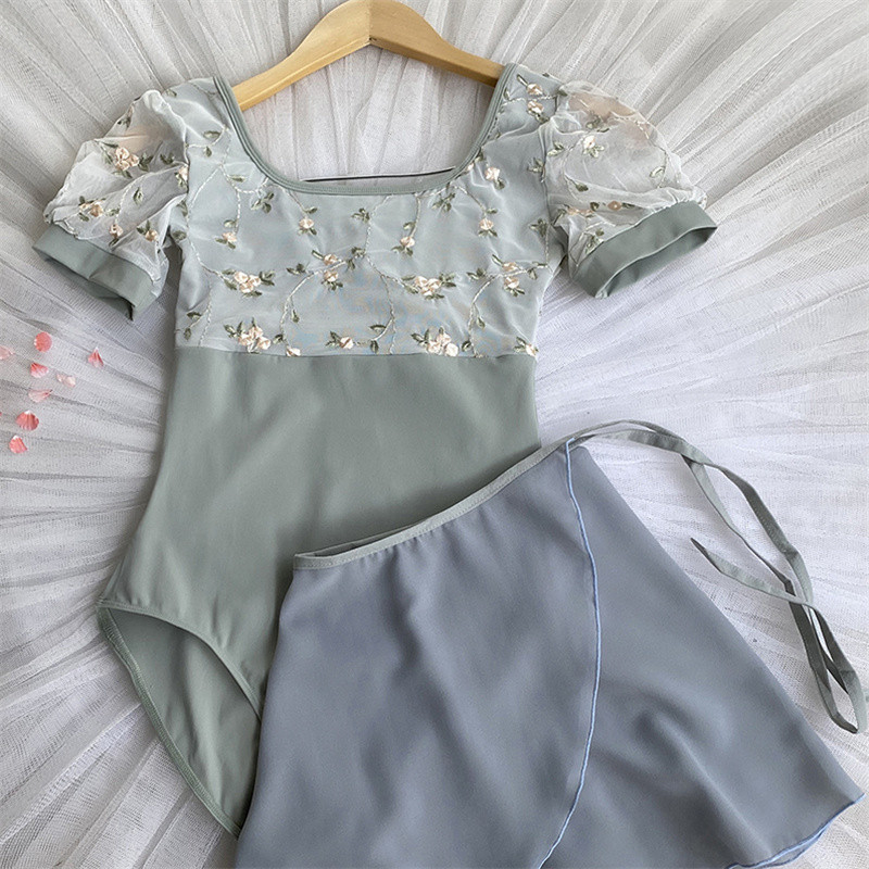 Adult Ballet Practice Suit Gym Suit Female Art Exam Training Suit ...