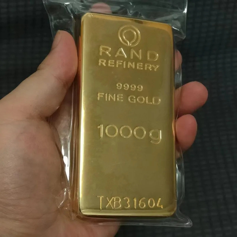 cod Suisse 1kg Gold Bullion Bar Swiss 1000g Pure Copper Gold Plated ...