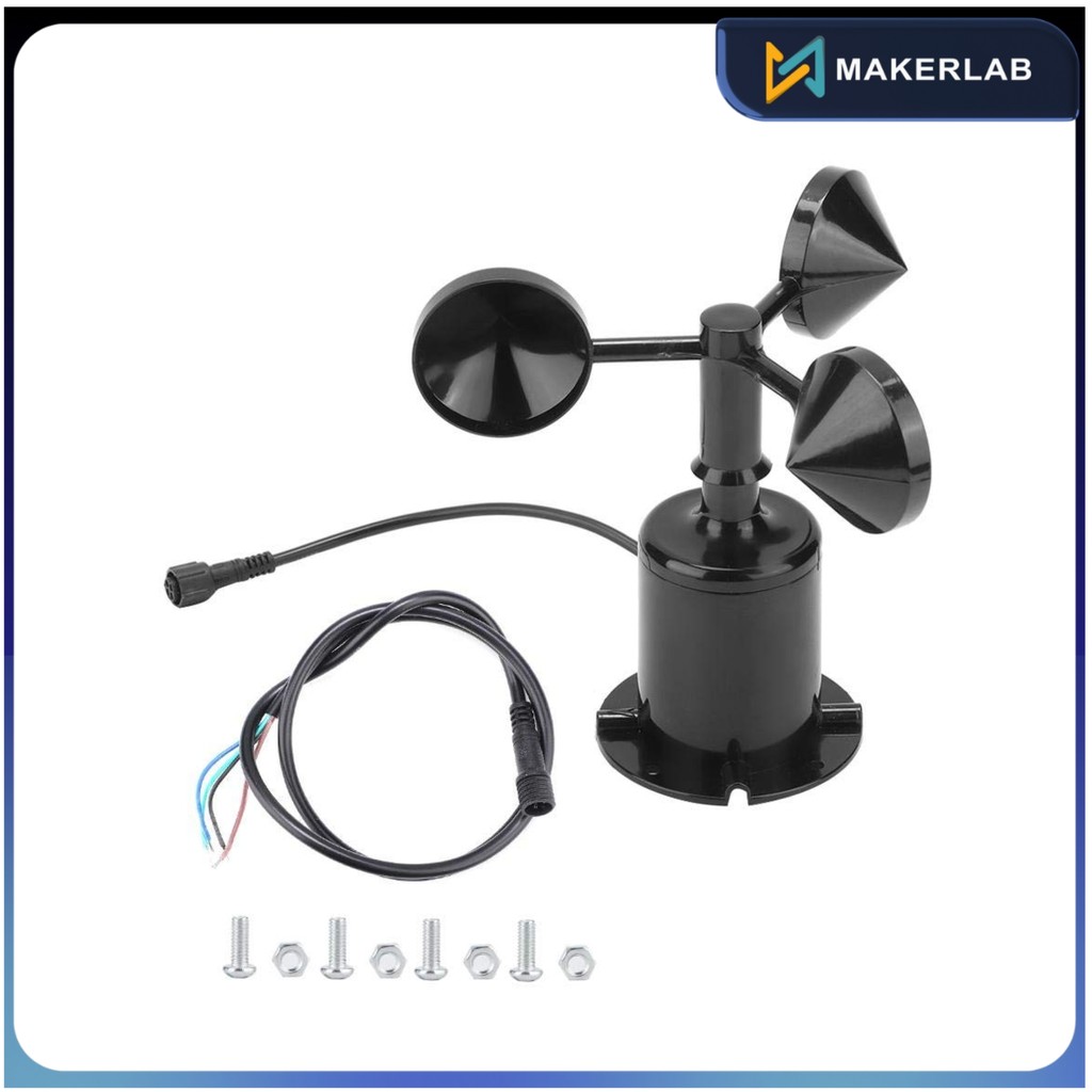 Anemometer Wind Speed Sensor 0 to 5V Analog RS485 | Shopee Philippines