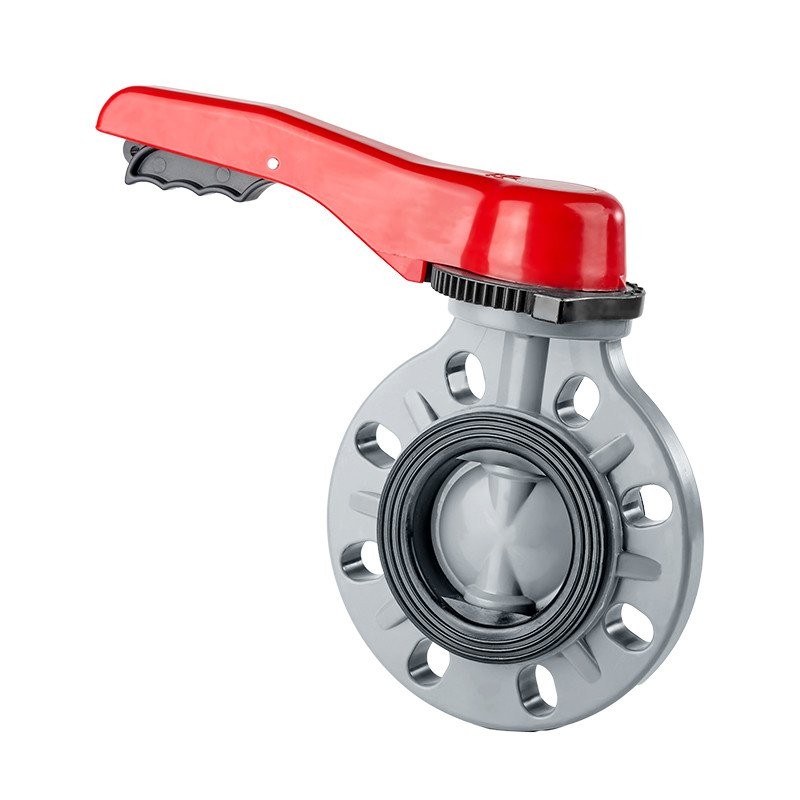 CPVC Butterfly Valve Handle Clamp Butterfly Valve PVC Pipe Valves ...
