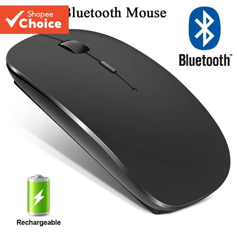 2.4G Bluetooth Wireless Mouse Silent Rechargeable Laptop Office Tablet ...
