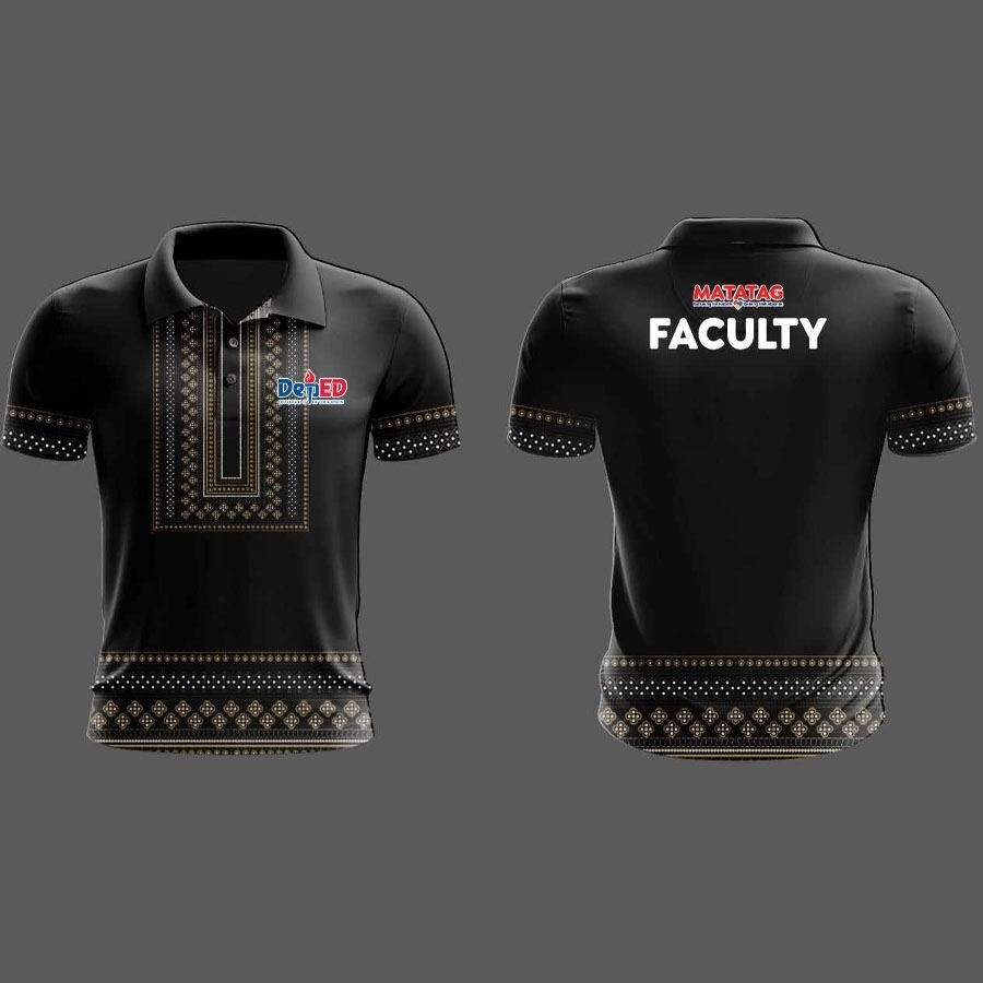 DEPED UNIFORM 2025 FULL SUBLIMATION DEPED POLO SHIRT FOR MEN AND WOMEN ...